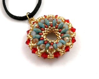 Beading4perfectionists 2019: 'flake2021' Earring Beading Pattern ...