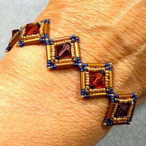 Beading4perfectionists: "medieval" Bracelet (gothic) Beading Pattern ...