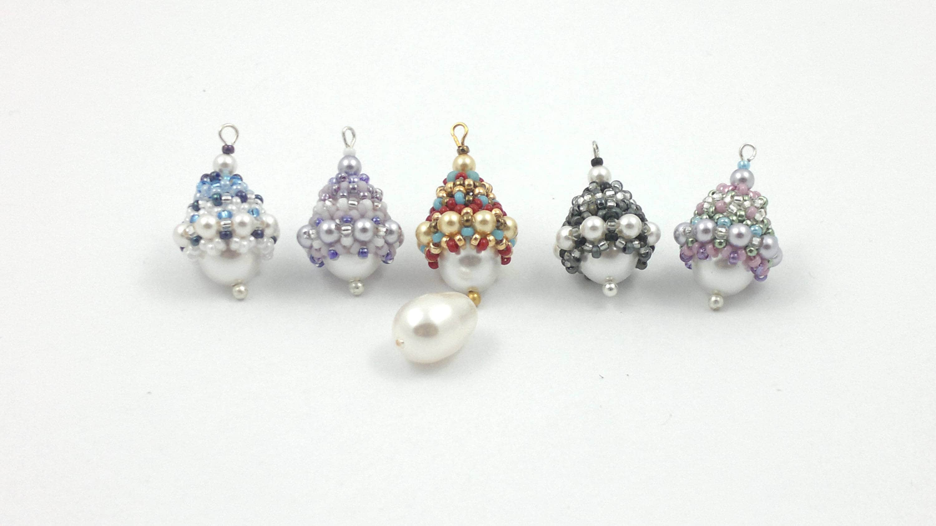Beading4perfectionists: Bead Caps for Pearls or Pearl Drops Dangle ...