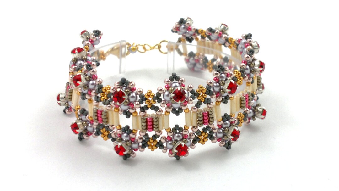 Beading4perfectionists: "sticks and Stones" Bracelet Beading Pattern ...