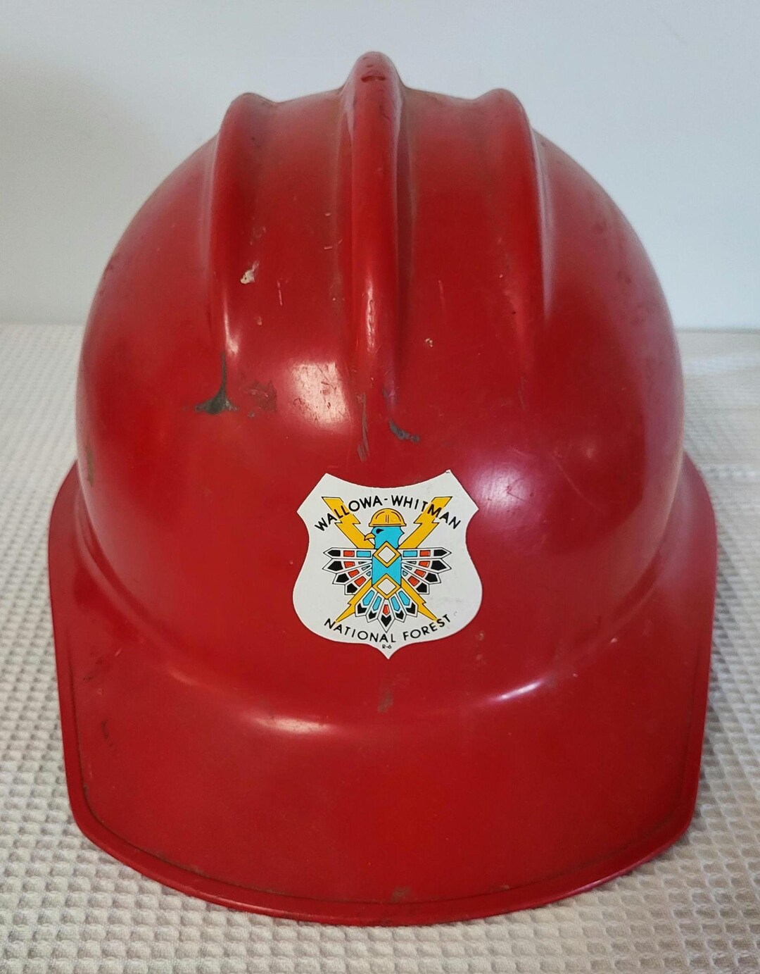 Vintage 1980s Bullard Wildland Firefighter Hard Hat Hard Boiled Wallowa ...
