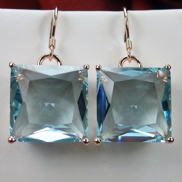 Aquamarine Earrings - Etsy