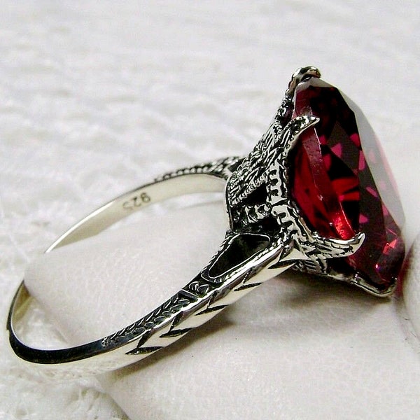 Red Ruby Ring - Etsy