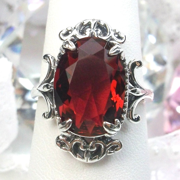 Ruby Gemstone Ring - Etsy