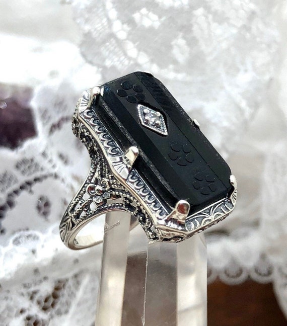 Camphor glass rings store