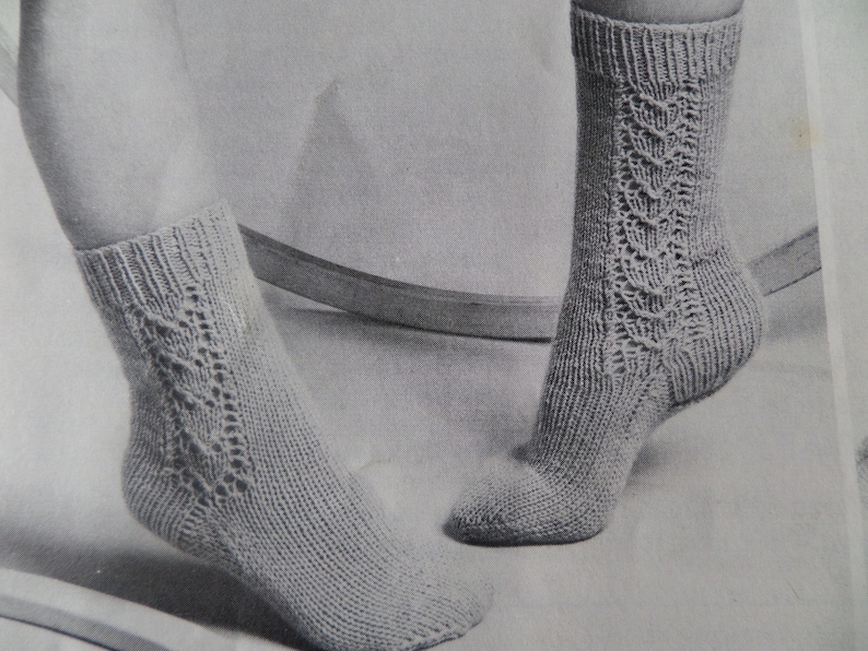 Knitting Pattern for Family Socks Women Men Children 3 or 4 Ply, Sports ...