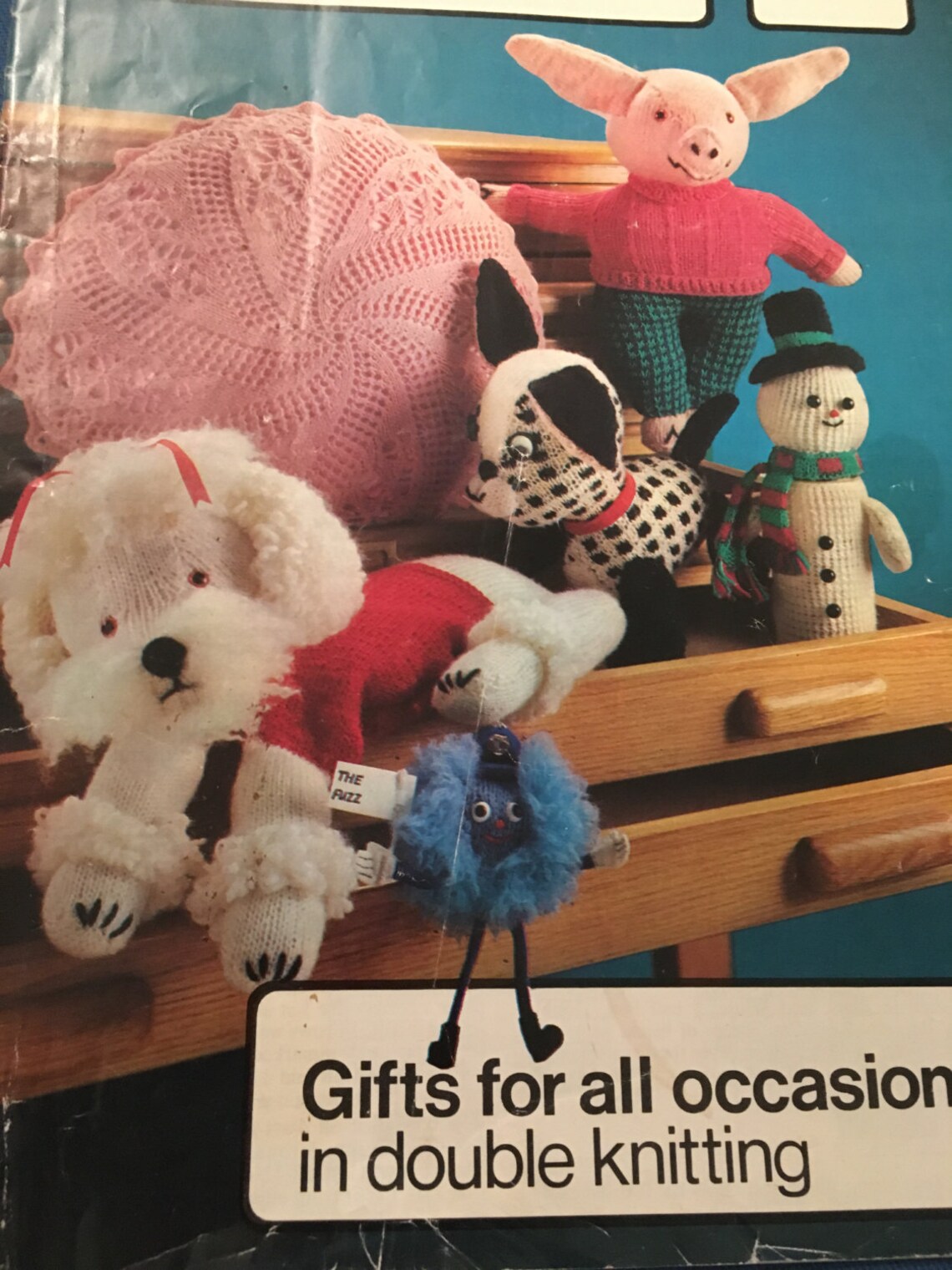 Knitting Patterns Soft Toys and Gifts 24 Pages Various Designs Vintage ...