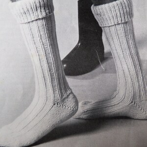 Knitting Pattern for Family Socks Women Men Children 3 or 4 Ply, Sports ...