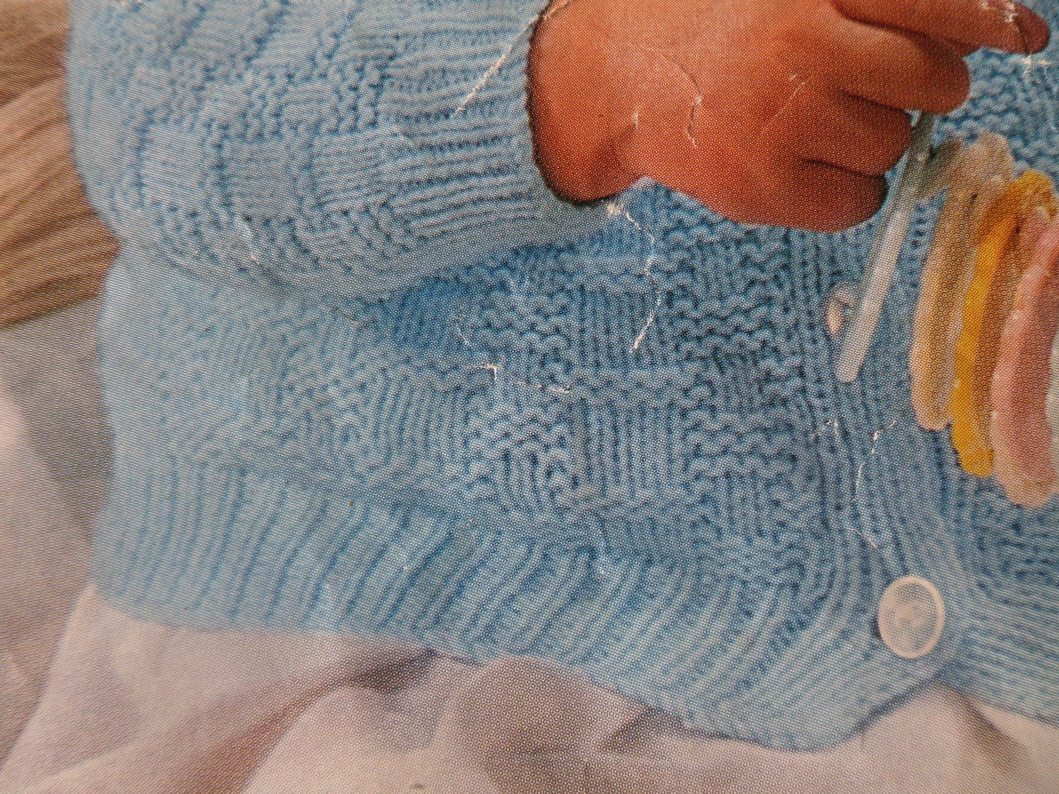 Knitting Pattern Children Baby Girl Boy Round Neck Cardigan 4 Ply or DK ...