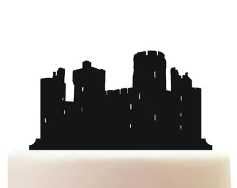 Castle Wedding Cake Topper - Etsy