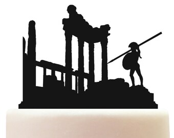 Greek Cake Topper - Etsy UK