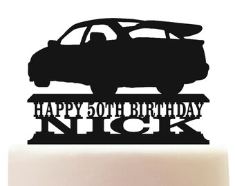 Rally Car Cake Topper - Etsy UK