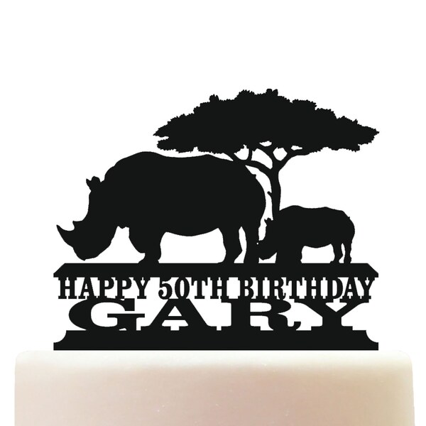Rhino Cake - Etsy