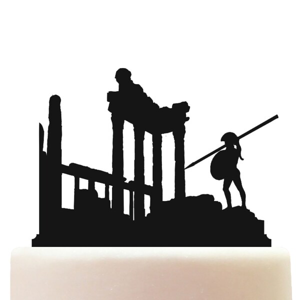 Greece Cake Topper - Etsy