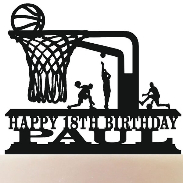 Netball Cake Topper - Etsy UK