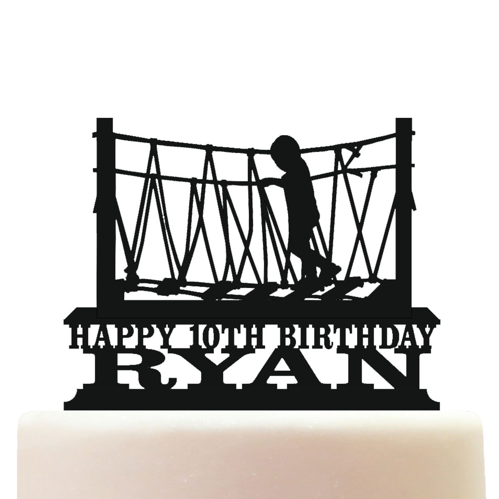 Personalised Acrylic Adventure Park Childrens Climbing Nature - Etsy