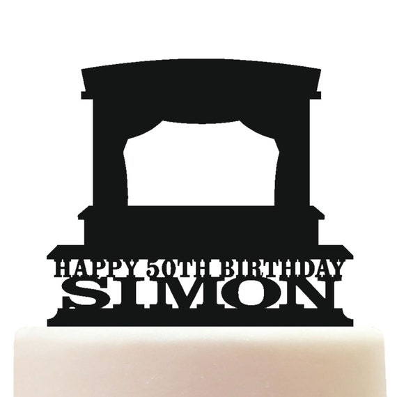 Personalised Acrylic Opera Musical Theatre Theme Cake Topper - Etsy