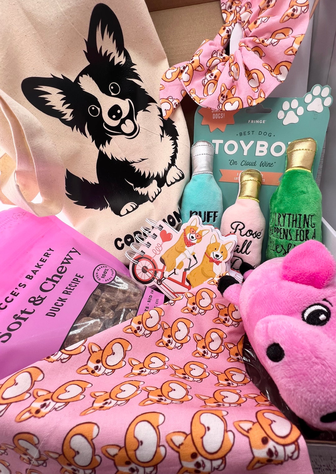 Corgi Curated Pup Boxes - Etsy