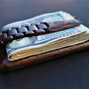 The Minimalist Wood Wallet by Bench Built | Etsy