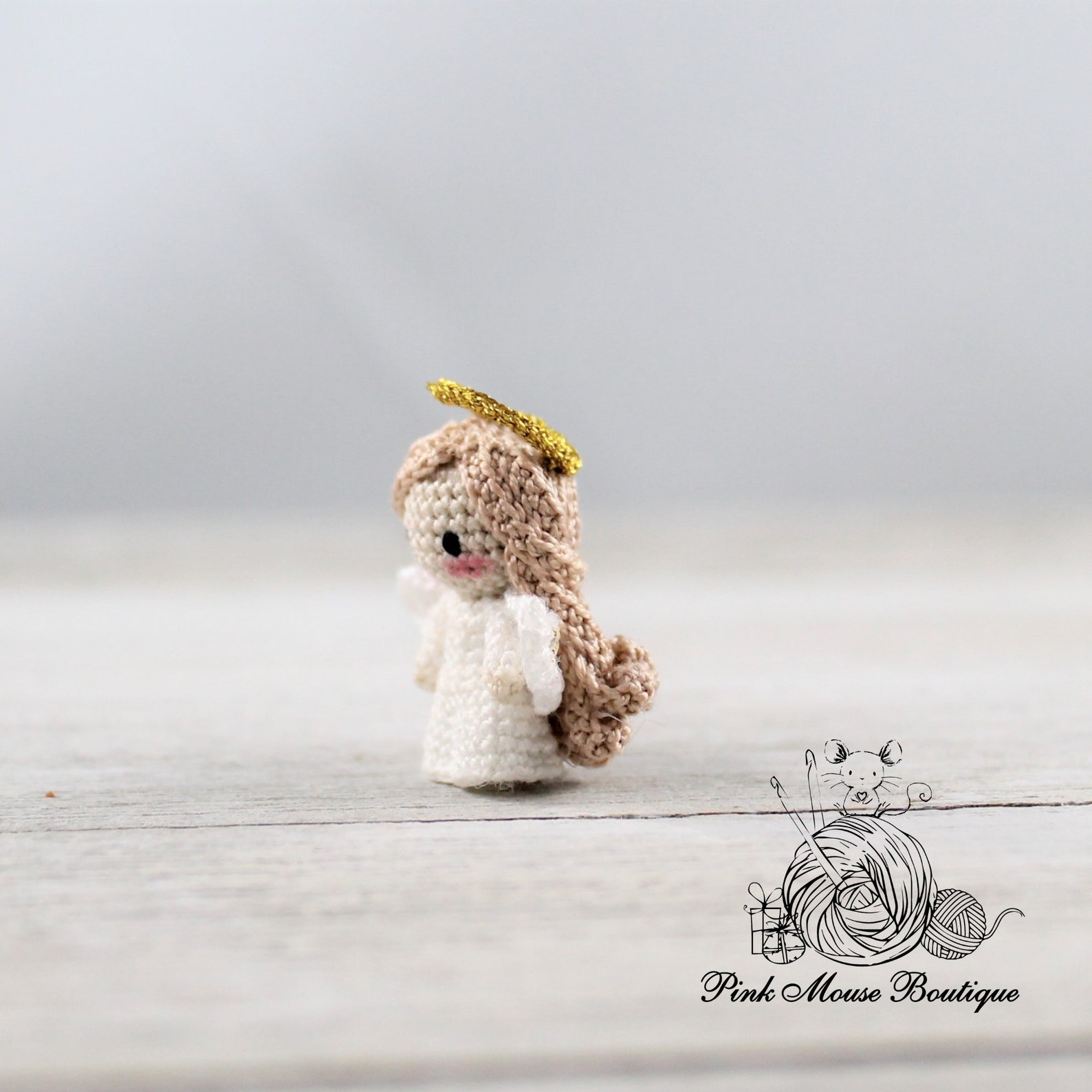 CROCHET PATTERN: Miniature Angel english Only US - Etsy