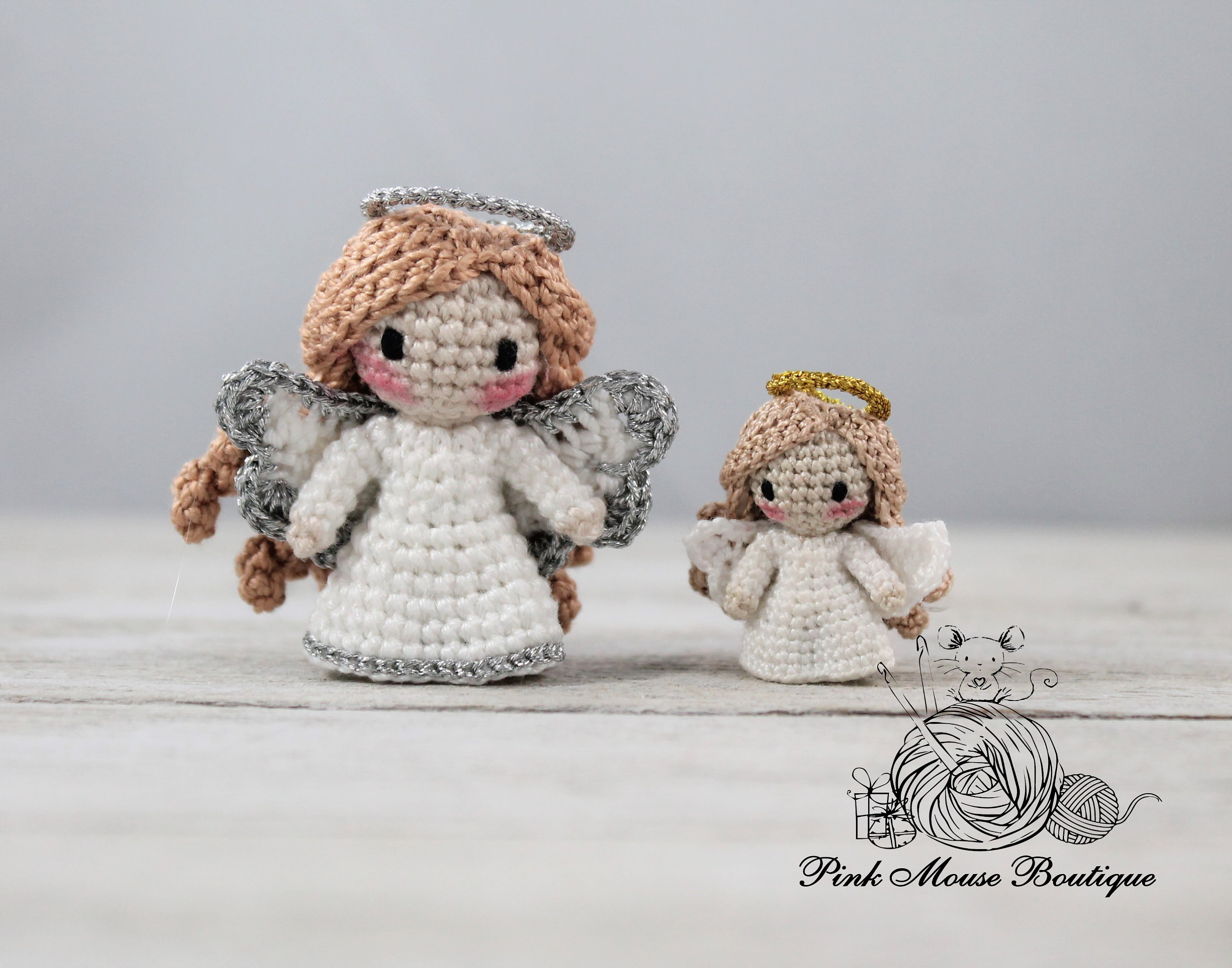 CROCHET PATTERN: Miniature Angel English Only US | Etsy