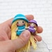 PATTERN: Micro Mini Doll, Amigurumi Pattern, Miniature Doll, One Inch ...