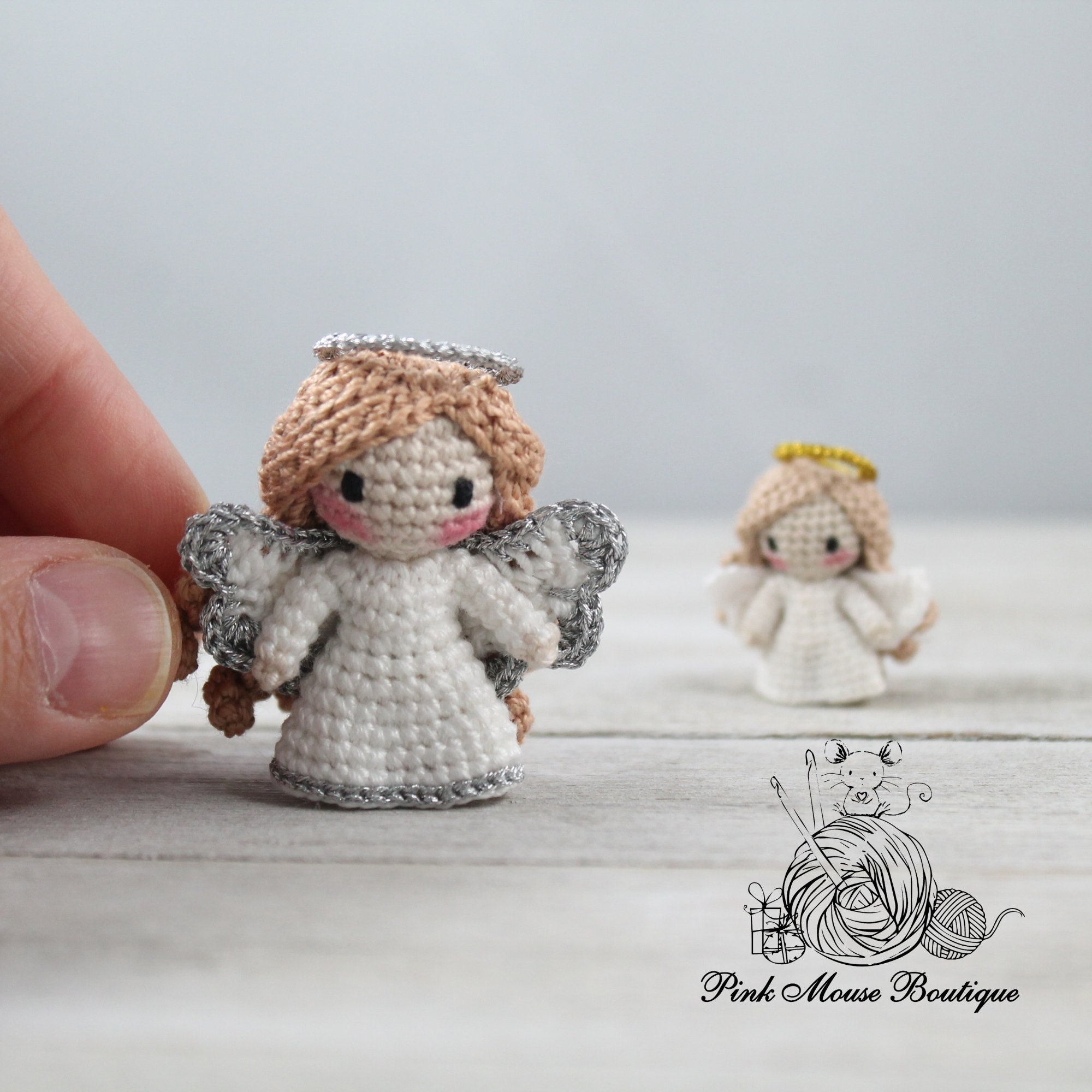 CROCHET PATTERN: Miniature Angel English Only US | Etsy