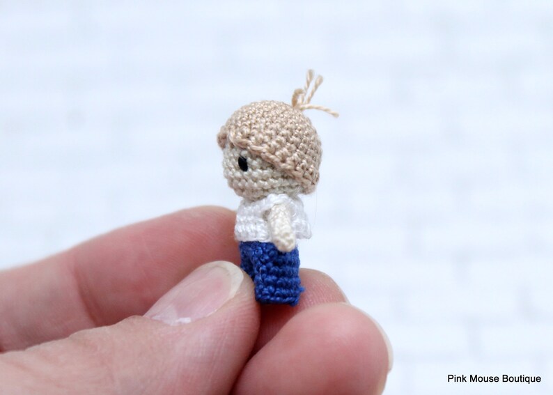 PATTERN: Micro Mini Doll Amigurumi Pattern Miniature Doll | Etsy