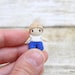PATTERN: Micro Mini Doll, Amigurumi Pattern, Miniature Doll, One Inch ...