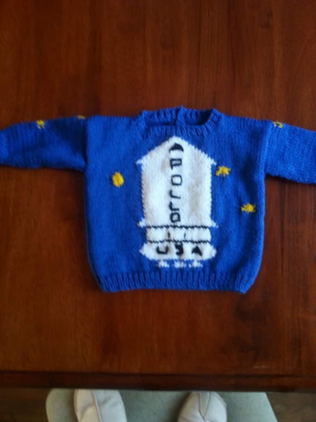 PDF Knitting Pattern Kubrick Apollo Sweater From the Shining Baby Size ...