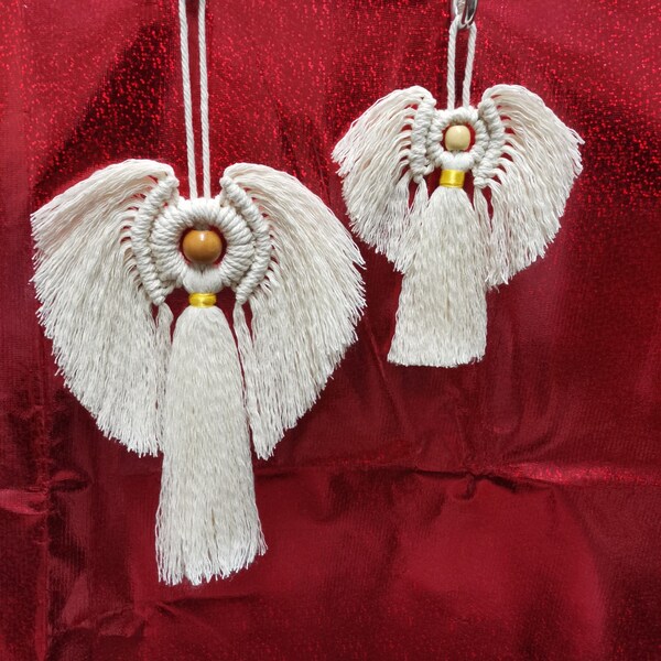 Macrame Angel Wings - Etsy UK