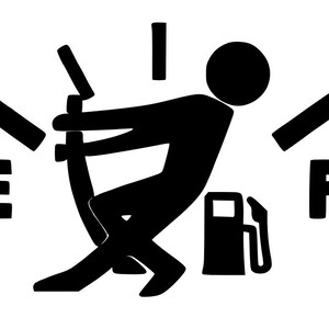 Gas Guy or Girl Decal - Etsy