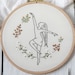 SET of 3 Embroidery Patterns, Dancing Women Hand Embroidery, DIY Gift ...