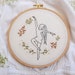Dancing Women Hand Embroidery Pattern, Modern Ballerina Hoop Art, Boho ...