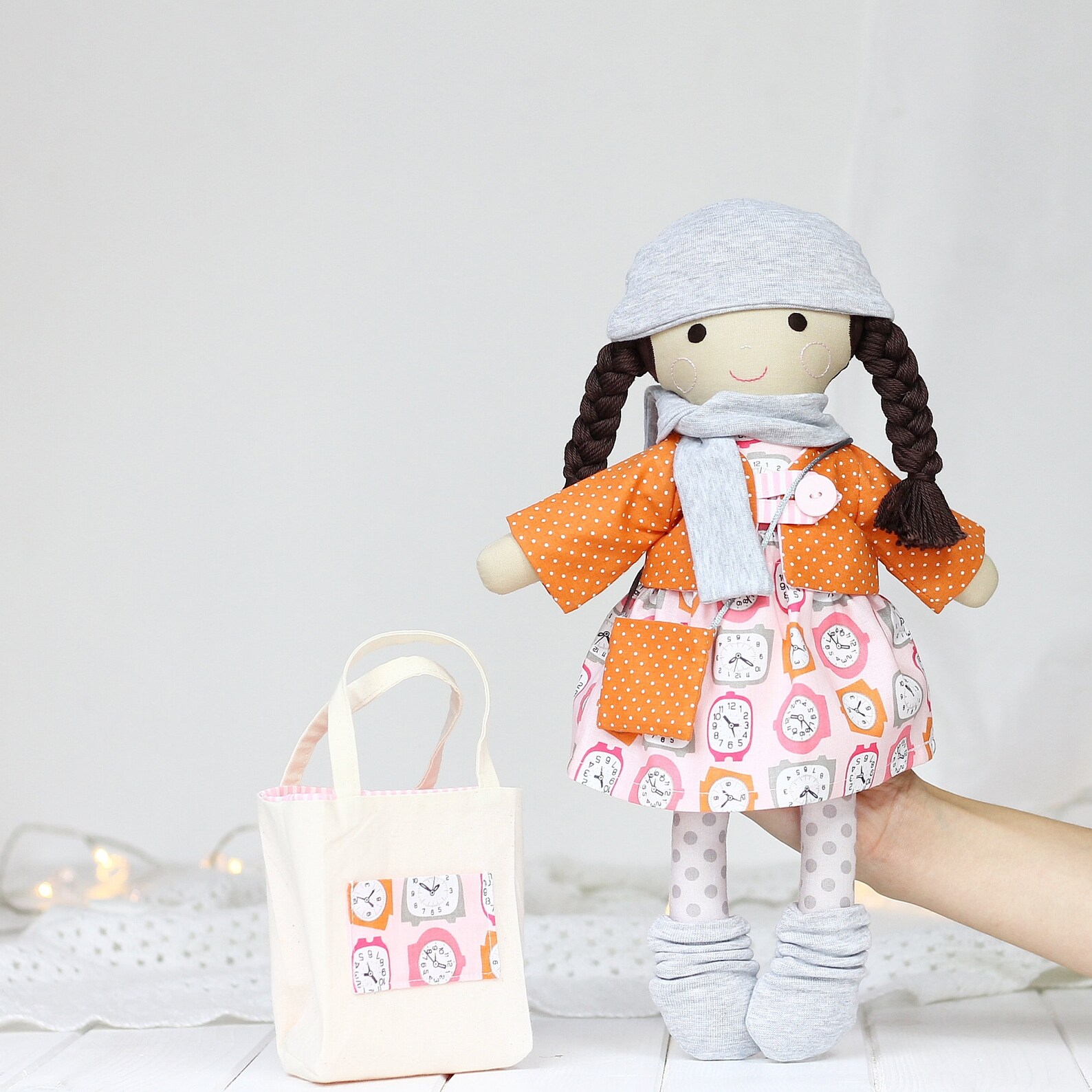 Cloth Doll Pattern, PDF Tutorial, DIY Sewing Doll - Etsy