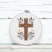 Crucifix Cross Stitch PDF Pattern, Folk Style Symmetrical Art, Catholic ...