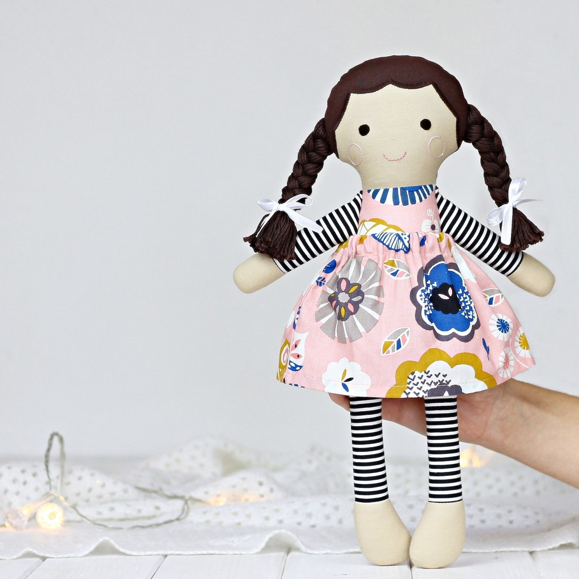 Cloth Doll Pattern PDF Tutorial DIY Sewing Doll - Etsy