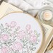 Floral Rose Hand Embroidery Patterns Easy PDF Digital - Etsy