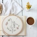 Dancing Women Hand Embroidery Pattern, Modern Ballerina Hoop Art, Boho ...