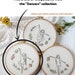 Dancing Women Hand Embroidery Pattern Modern Ballerina Hoop - Etsy