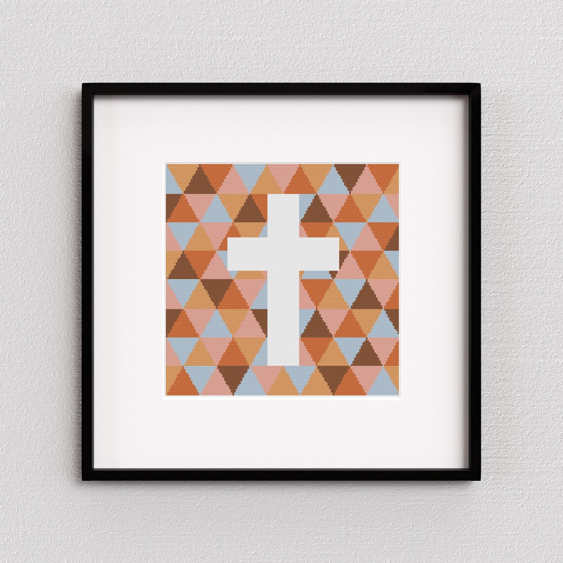 Jesus Cross Cross Stitch Pattern Christian Embroidery - Etsy