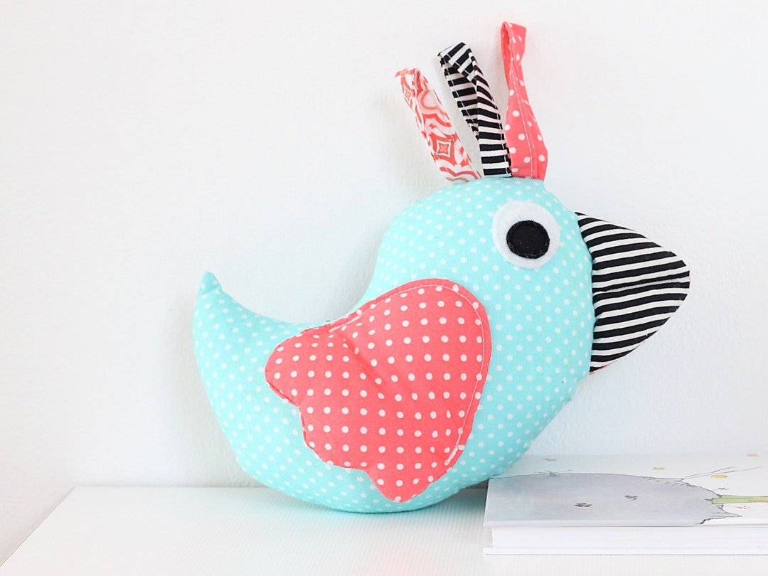 Bird Sewing Pattern PDF, Stuffed Animal, DIY Textile Baby Toy - Etsy