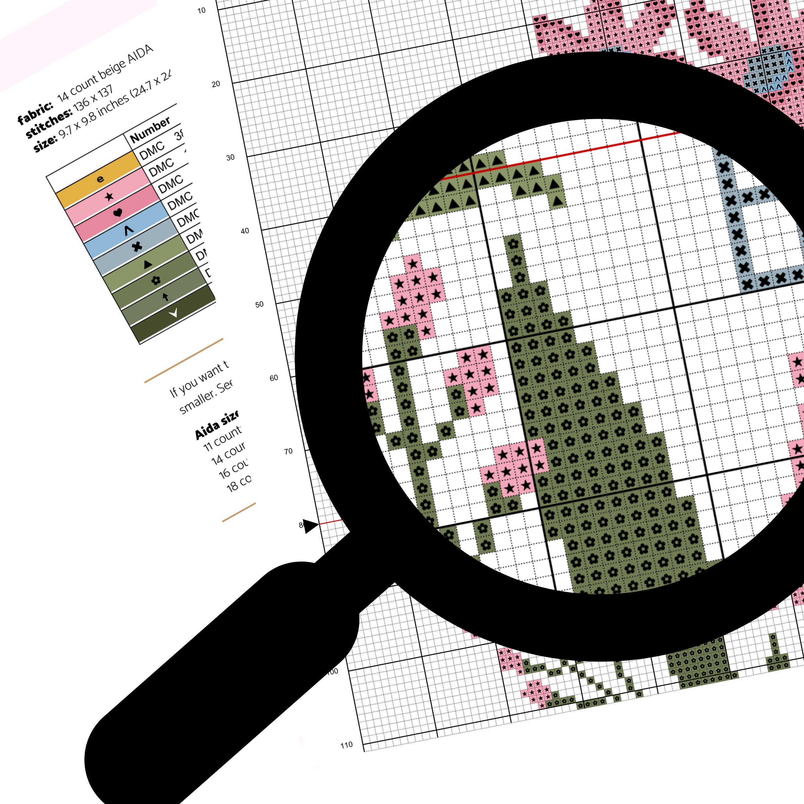 Bible Verse Cross Stitch Pattern, Floral Wreath With Religious Saying ...