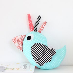 Bird Sewing Pattern PDF, Stuffed Animal, DIY Textile Baby Toy - Etsy