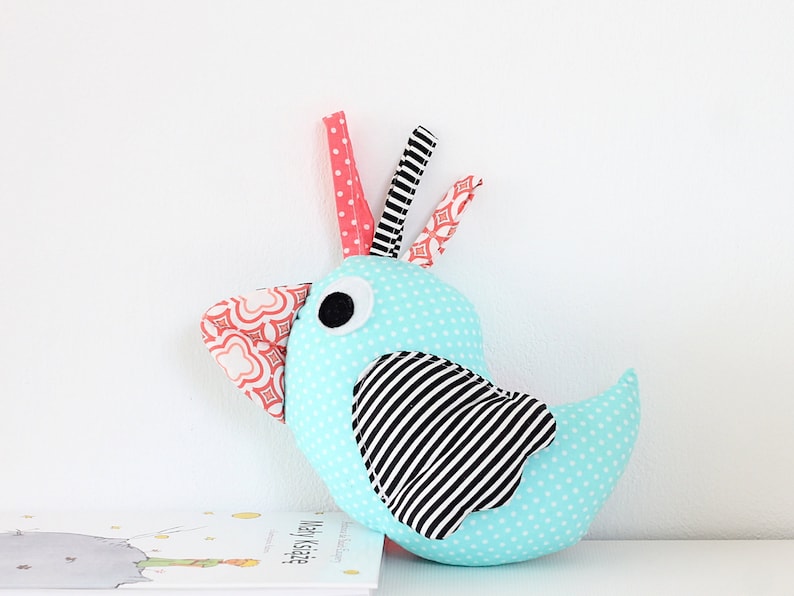 Bird Sewing Pattern PDF, Stuffed Animal, DIY Textile Baby Toy - Etsy