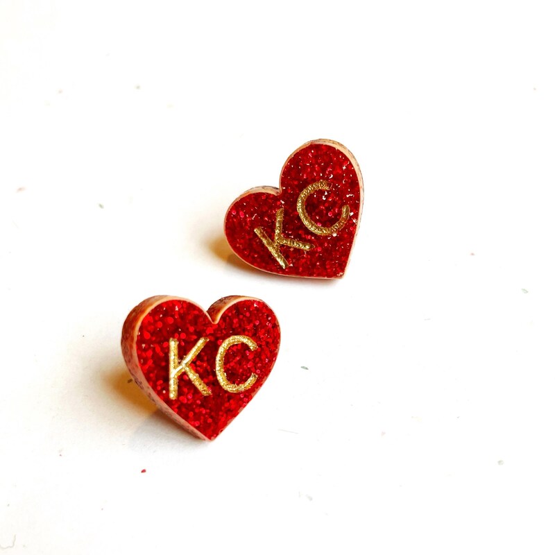 Kansas City Chiefs Earrings - Etsy