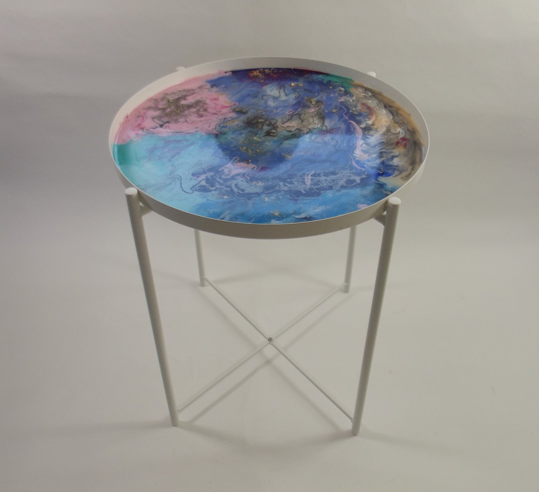 Art Table, Art Side Table, Ikea Table, Design Tabel, Unique Table ...