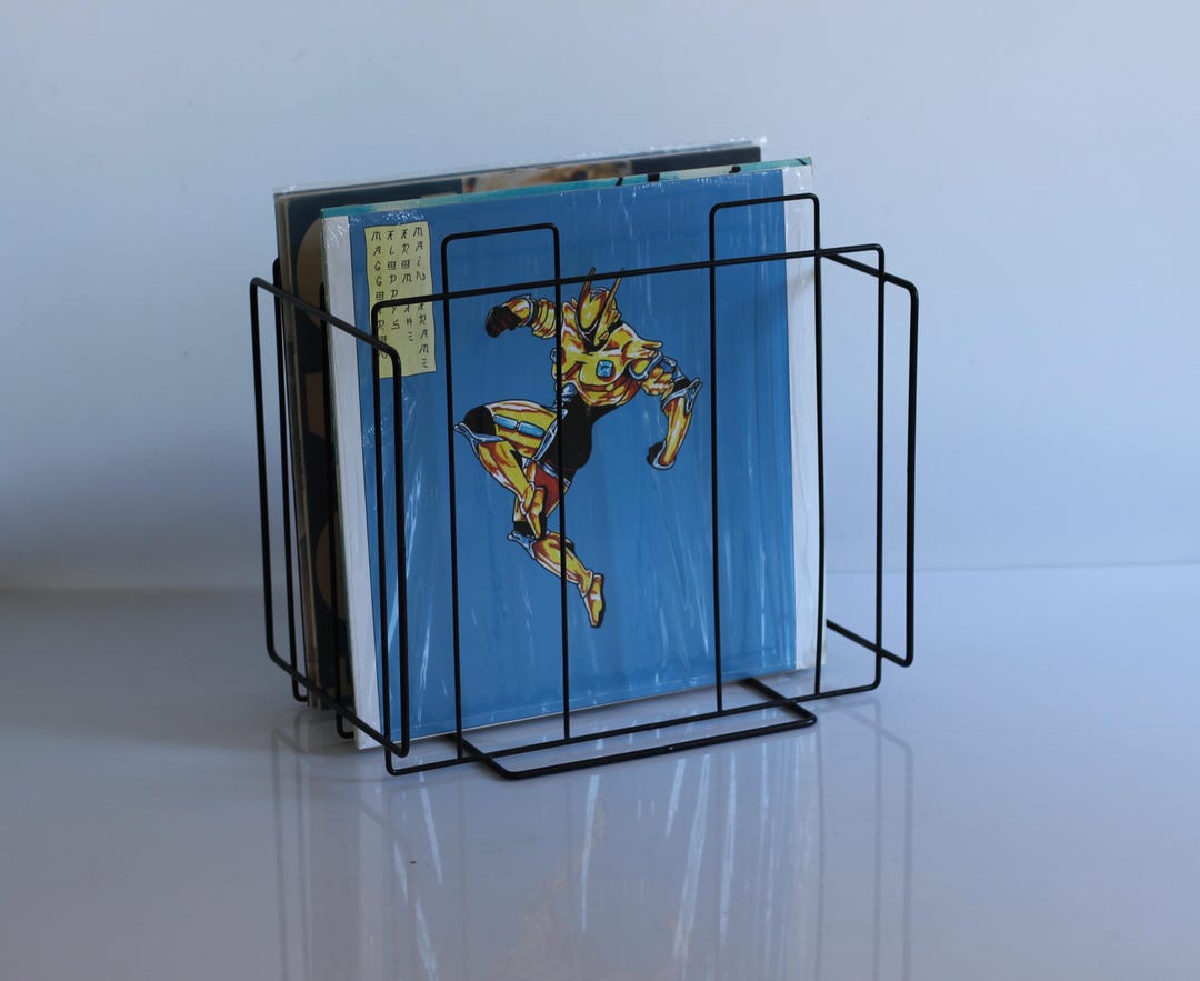 Vintage Record Rack, Record Storage, LP Rack, 12 Inch Records, 70s Rack ...