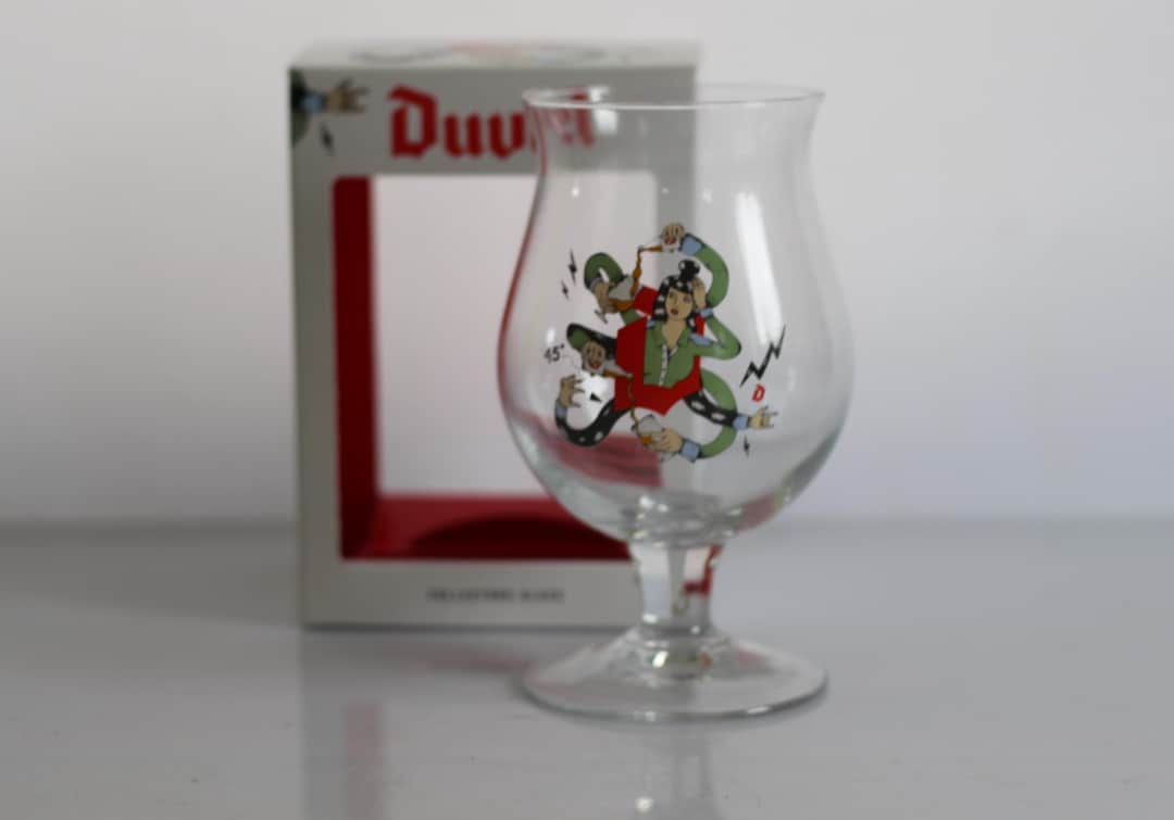 Duvel Beer Glass, Duvel Glass, Special Edition, Design; Manuel Murillo ...