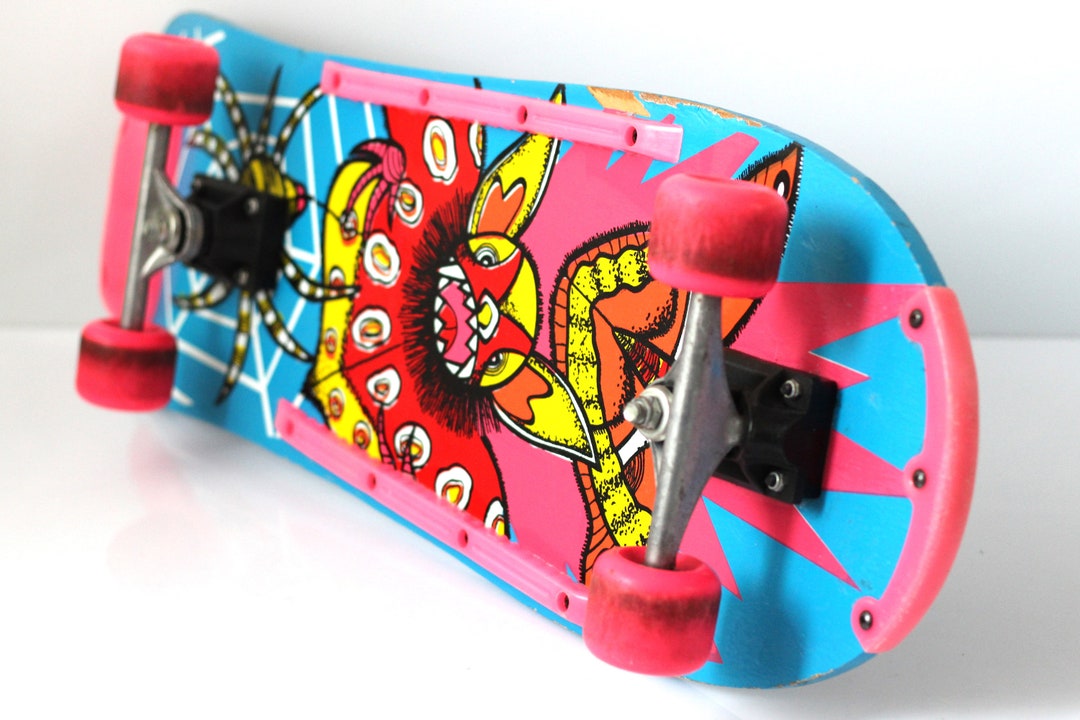 Vintage Wooden Skateboard, 80s Skateboard, Art Board, Retro Skateboard ...